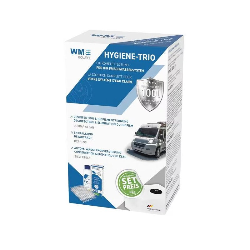 Hygiene Trio WM Aquatec bis 120l Tanks, 68,00